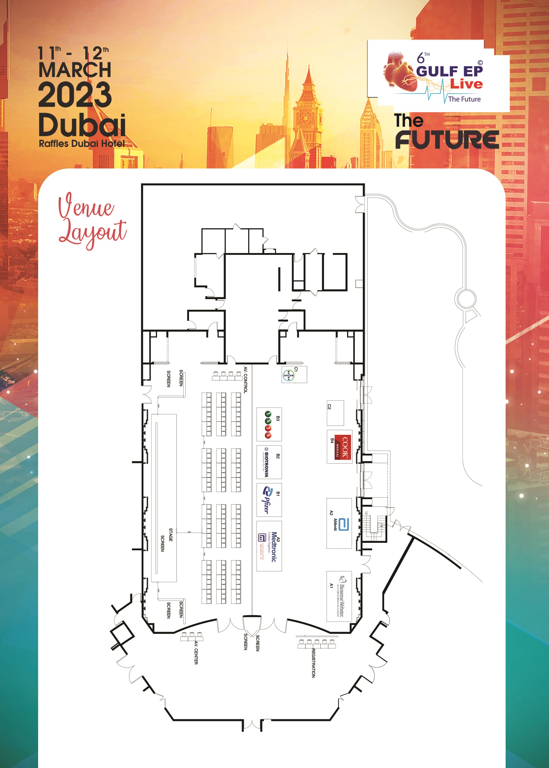 Venue Layout | Gulf EP Live 2026